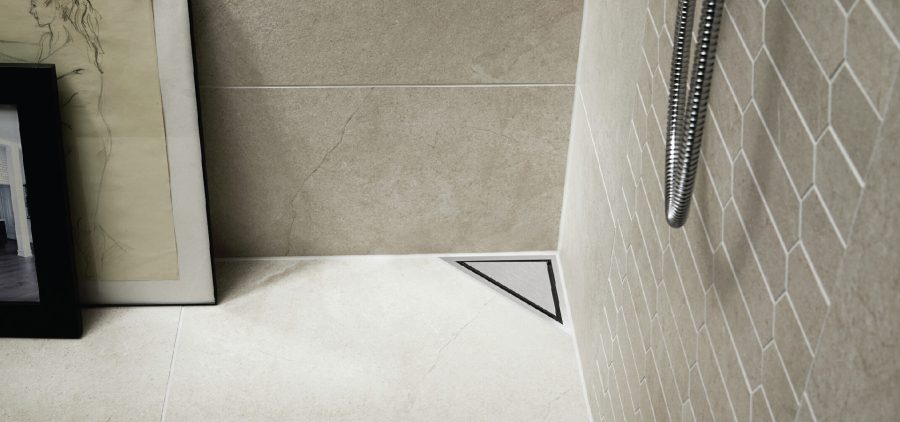 Unidrain corner floor drainage system - EuroStyle
