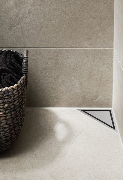 Unidrain corner floor drainage system - EuroStyle