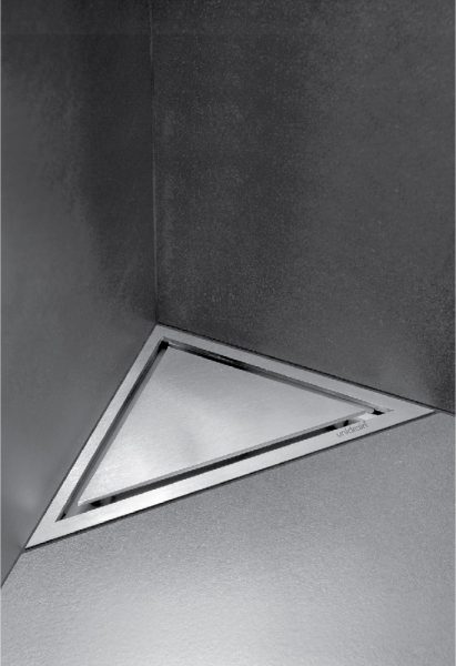 Unidrain corner floor drainage system - EuroStyle